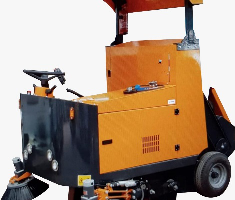 TIRTIL BATTERY POWERED ROAD SWEEPER MACHINE – Üstünel Cleaning Machines ...
